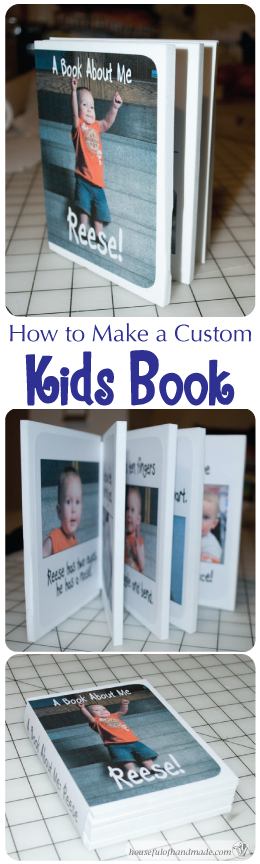 How to Make a Personalized Kids Book from Foam • Crafting my Home