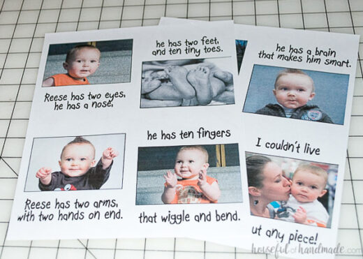 How to Make a Personalized Kids Book from Foam • Crafting my Home