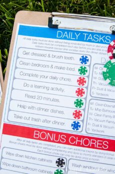 Printable Kids Chore System that Works • Crafting my Home