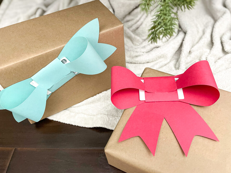 Bow Shaped Gift Card Holders