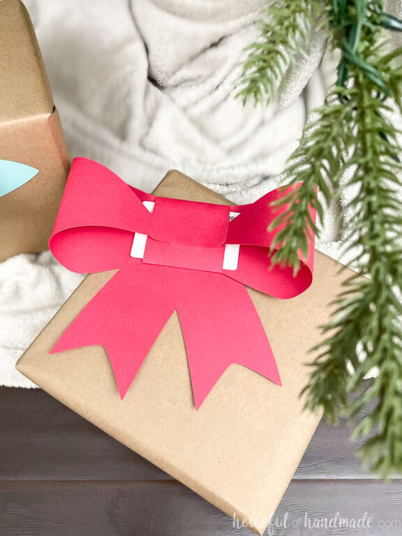 Bow Shaped Gift Card Holders • Crafting my Home