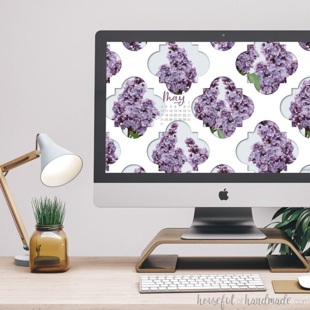 Free Digital Wallpaper for May • Crafting my Home