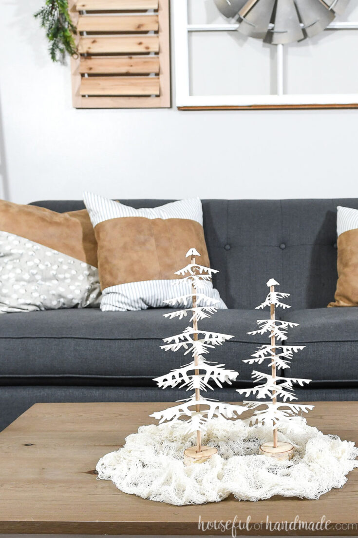 7 Days of Paper Christmas Decor: Decorative Paper Christmas Trees