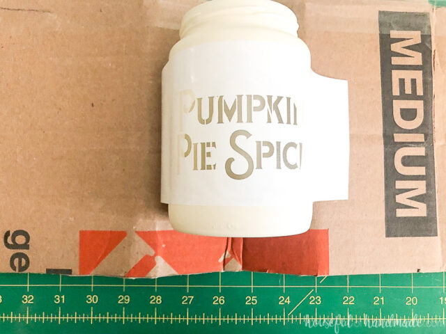 Fall Kitchen Canisters {5 Days of Pumpkin Crafts} • Crafting my Home