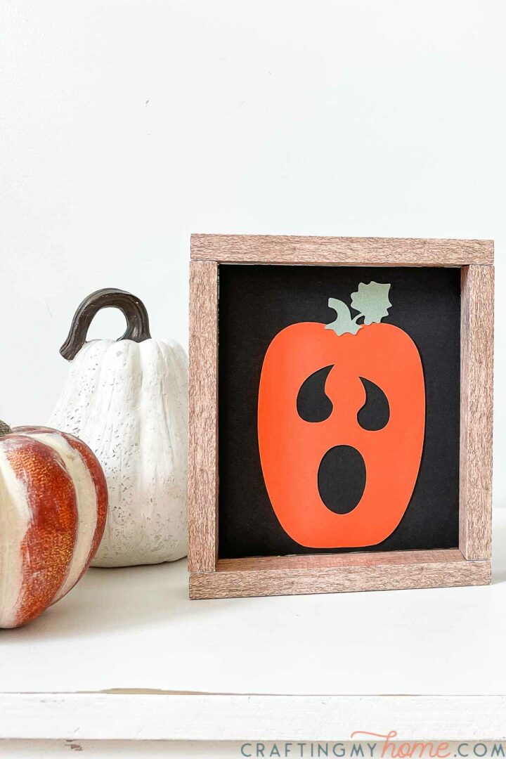 Simple Halloween Signs from Paper • Crafting my Home