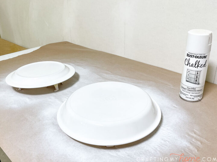 Decorative Pie Plate Craft • Crafting my Home