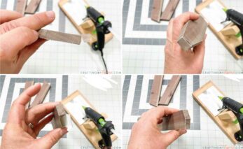 Decorative Wooden Sled Paper Craft • Crafting my Home