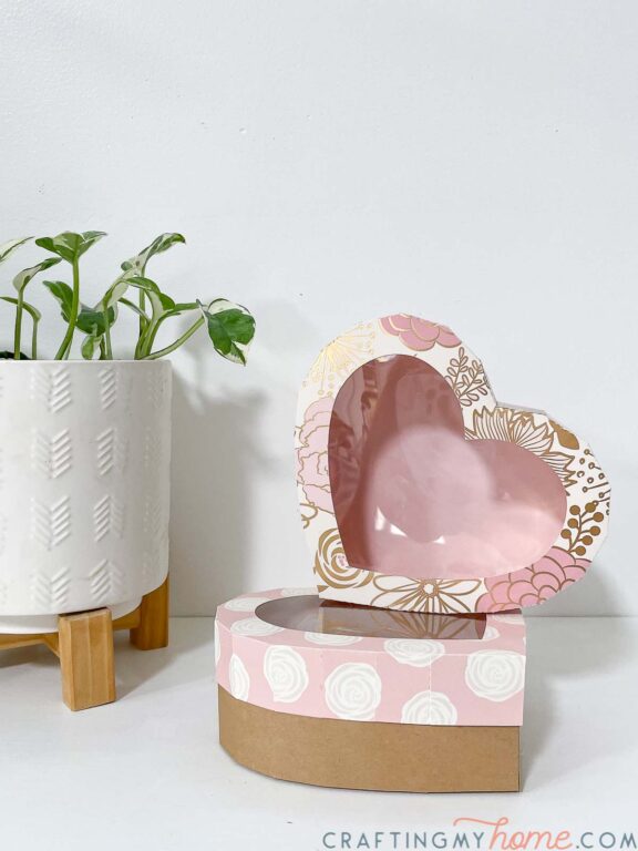 Make a Heart Box for Gifts or Chocolates • Crafting my Home