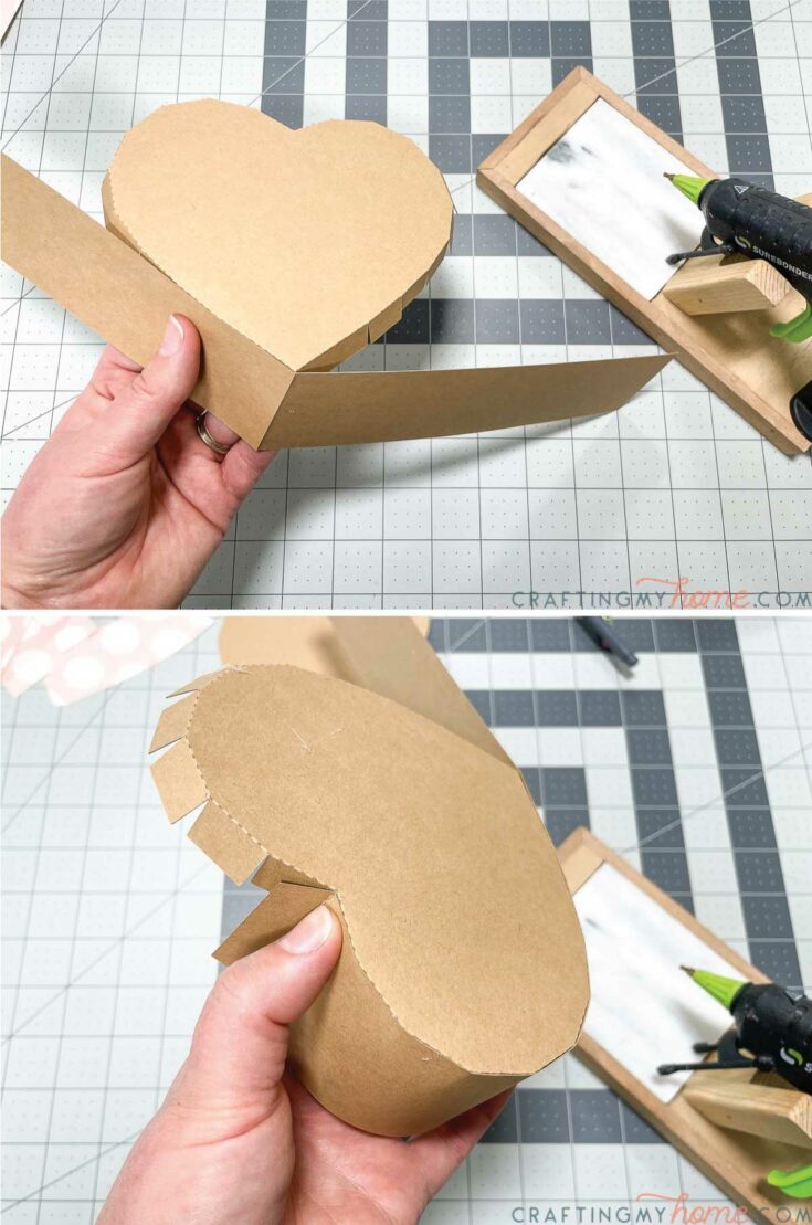 Make a Heart Box for Gifts or Chocolates • Crafting my Home