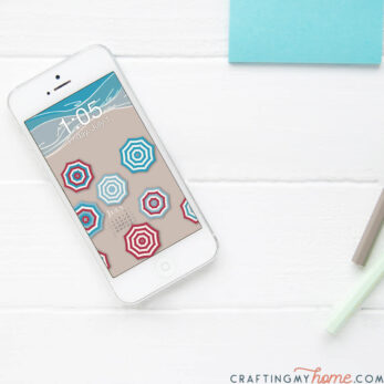 Free Digital Wallpaper for July • Crafting my Home